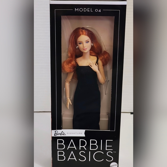 Mattel | Toys | Barbie Basics 225 Lbd Series Model 04 Doll With Red ...